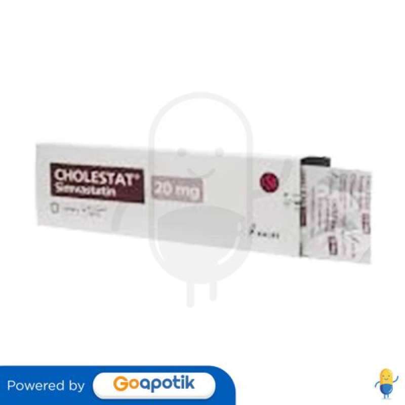 Jual CHOLESTAT 20 MG KAPLET BOX di Seller Estoria shop - Tugu Utara ...