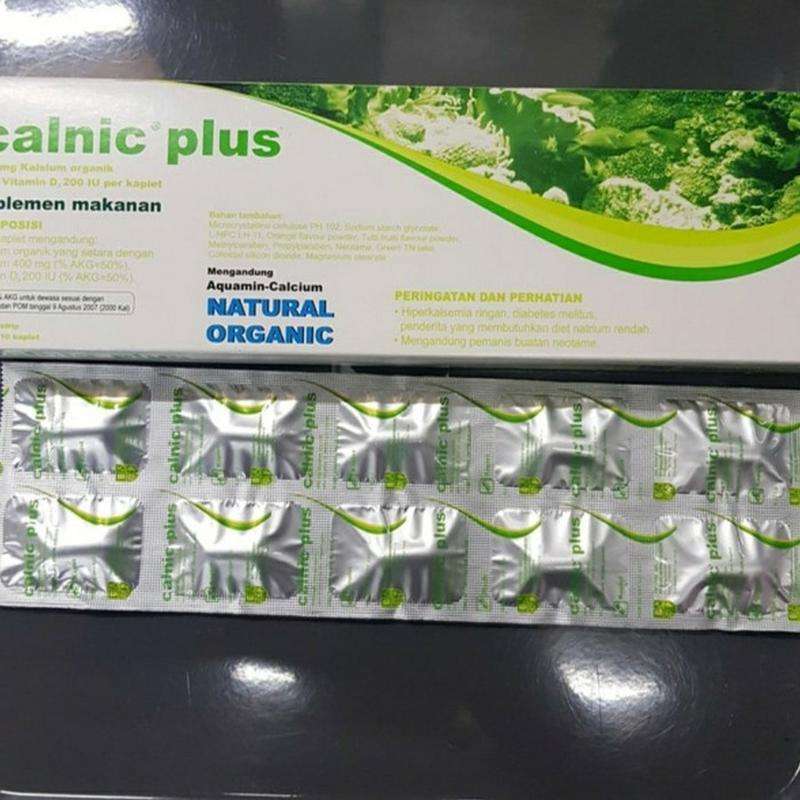 Jual Original calnic plus kaplet-memenuhi kebutuhan kalsium & vitamin D ...