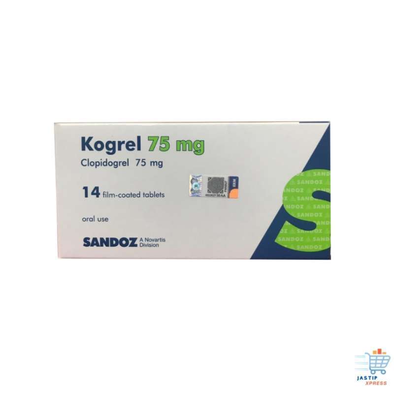 Jual Kogrel Sandoz 75mg 14 Tablets di Seller Opticare Indonesia ...
