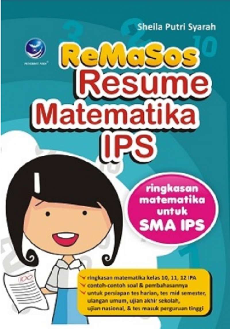 Jual Remasos Resume Matematika IPS, Ringkasan Matematika Untuk SMA IPS ...