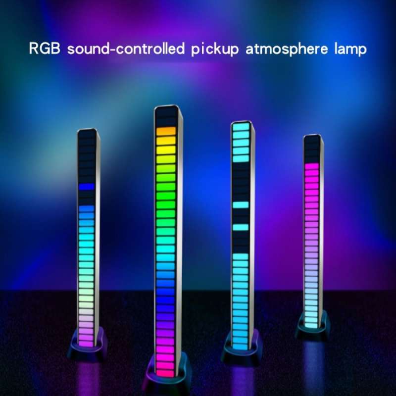 Jual Lampu LED RGB Audio Spectrum Indicator Music Sound Control - Hitam ...