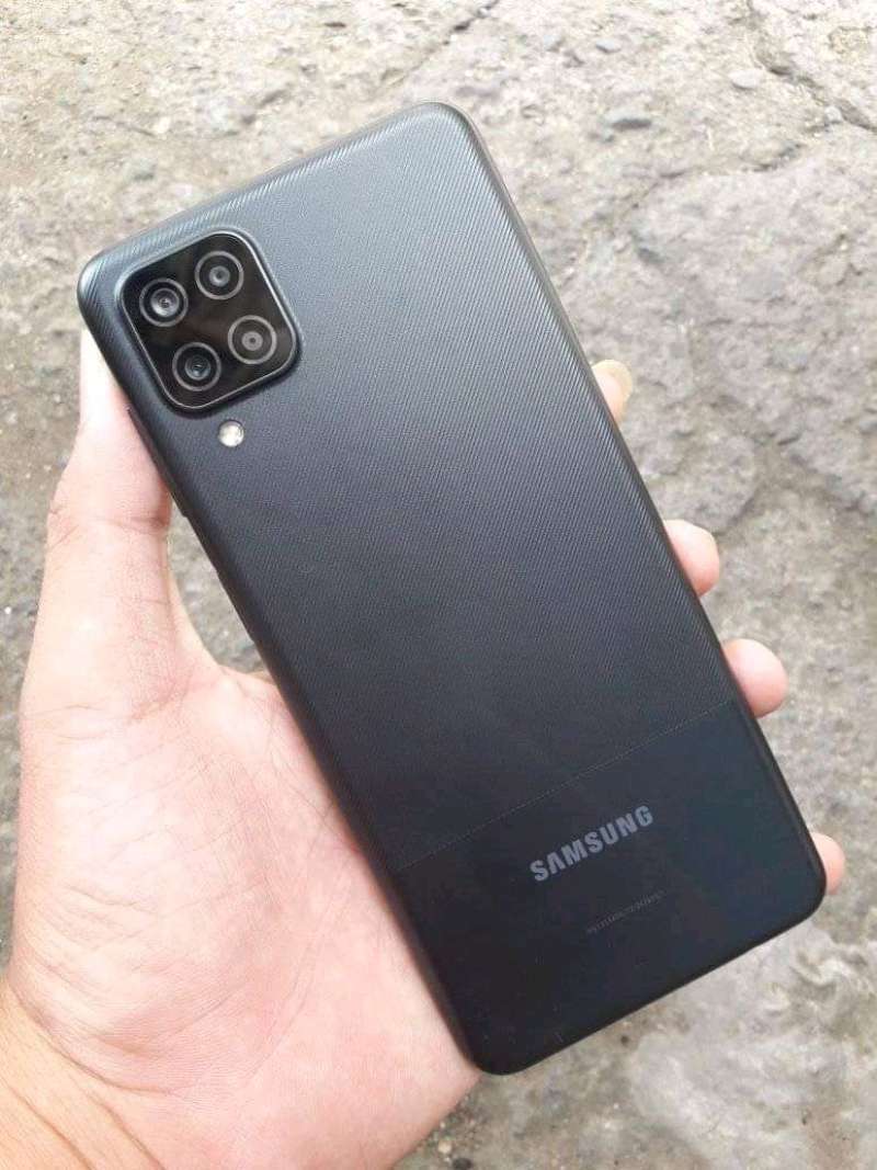 Jual SAMSUNG A12 RAM 6/128 GB - Black di Seller LANGGENG CELLULER - Kab ...