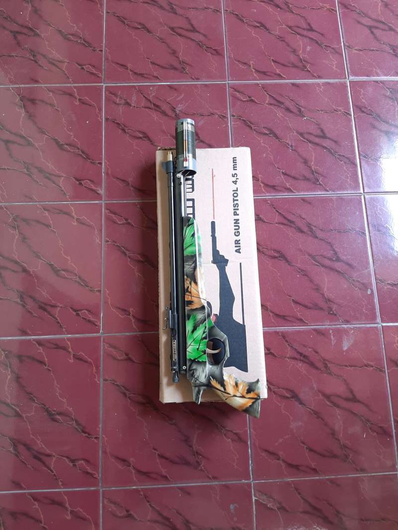 Promo alat berburu ikan bisa darat dan air senapan mini paser ikan full ...