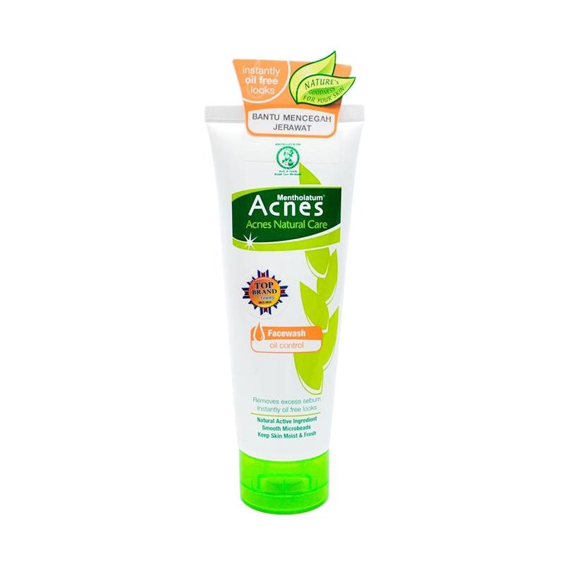 Acnes Natural Care Oil Control Face Wash Lengkap Harga Terbaru Juni ...