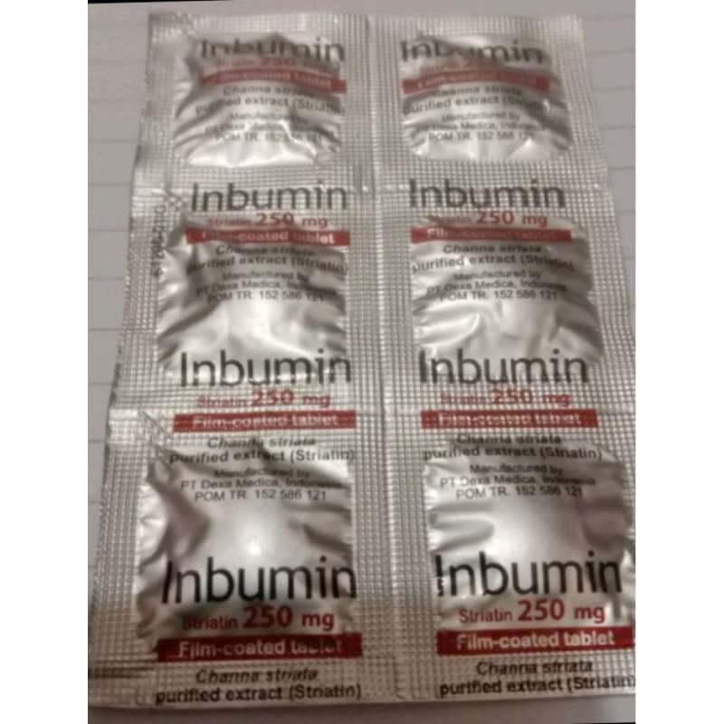 Jual INBUMIN 250mg harga per strip di Seller Sumber medical - | Blibli
