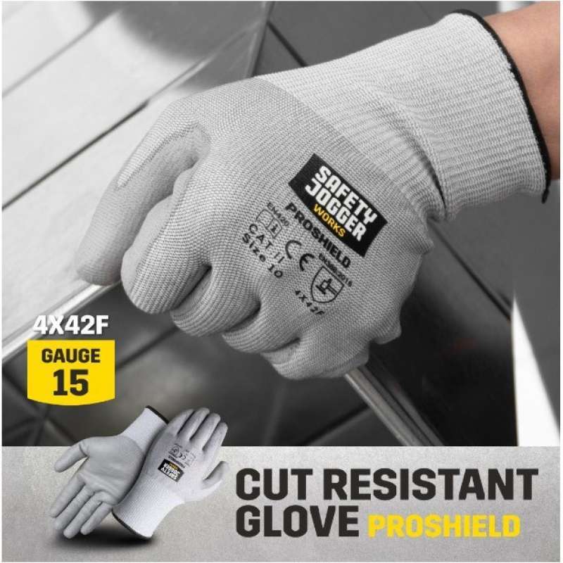 Jual Sarung Tangan PROSHIELD Cut Resistant Gloves Anti Kaca Pisau ...