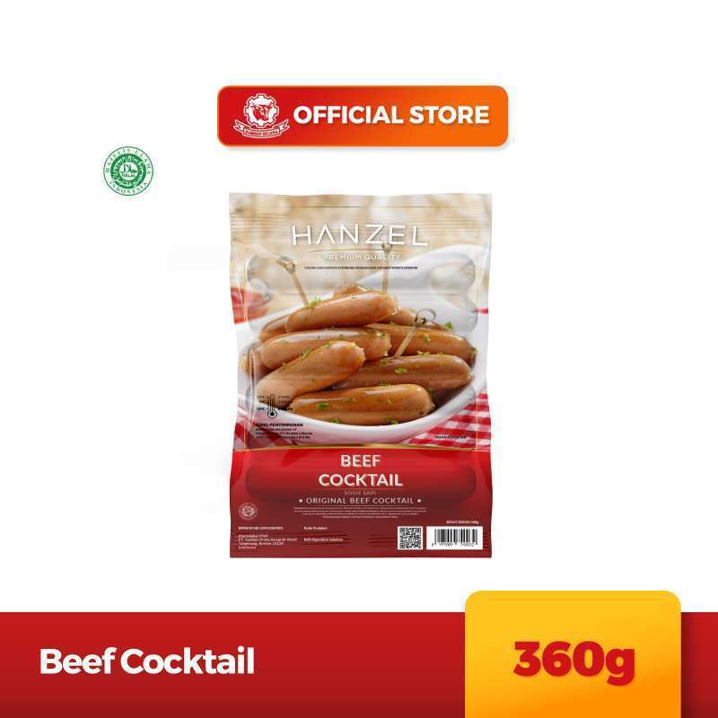 Jual Hanzel Beef Cocktail [360 gr/Isi 22 pcs] di Seller Sumber Selera ...