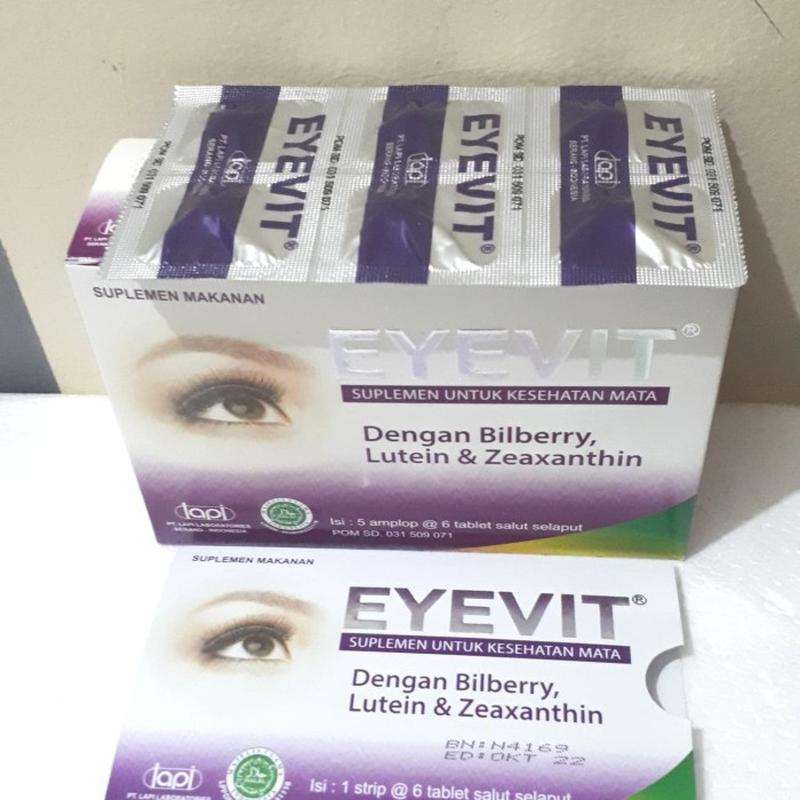 Jual Original EYEVIT-box,Vitamin mata di Seller Zona Sehatku - Rawa ...