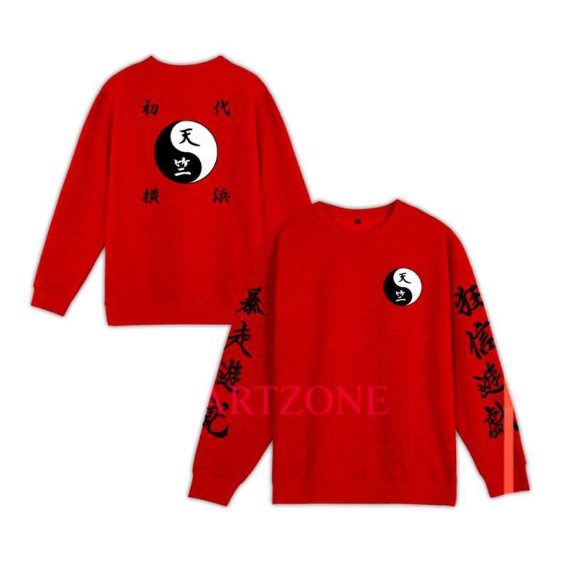 Jual Jaket Crewneck Gang Tenjiku Anime Tokyo Revengers Logo Touman ...