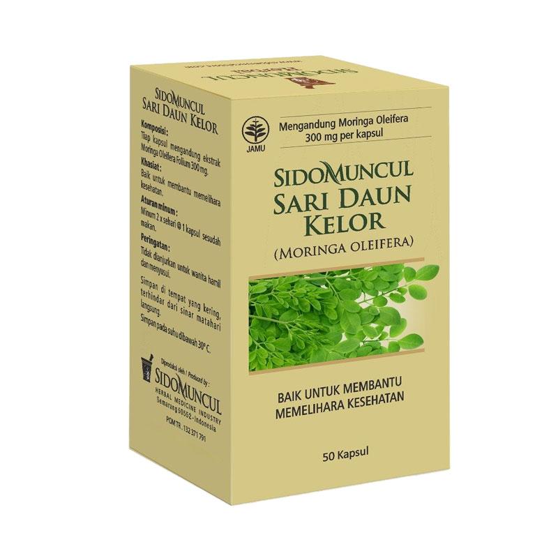 Jual SIDOMUNCUL Sari Daun Kelor Suplemen [50 Kapsul] di Seller LWShop ...