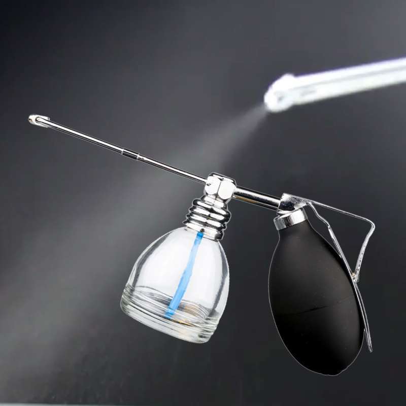 Jual Powder Air Blower Aftershave Lotion Blower for Hair Salon Black di ...