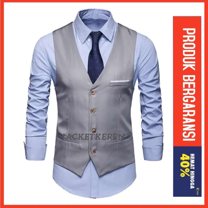 Promo Rompi Jas Pria Rompi Formal Rompi Blazer/rompi Jas Blazer Anak ...