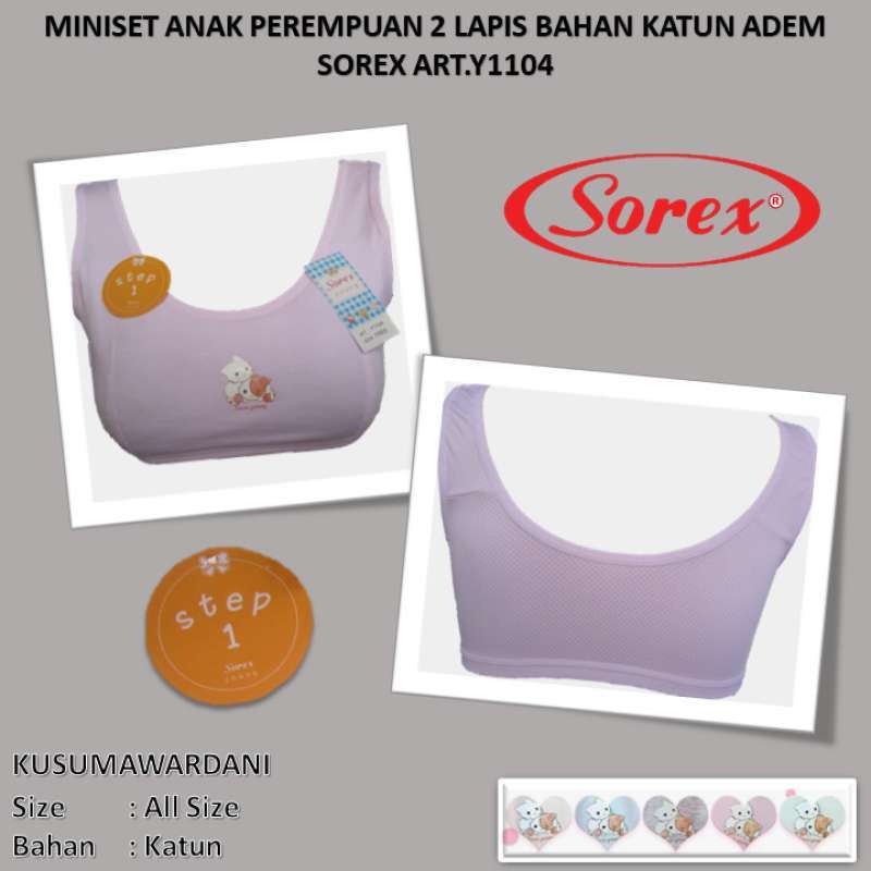 Promo Sorex Art. Y1104 Miniset Anak Remaja Perempuan Step 1 Tali Lebar ...