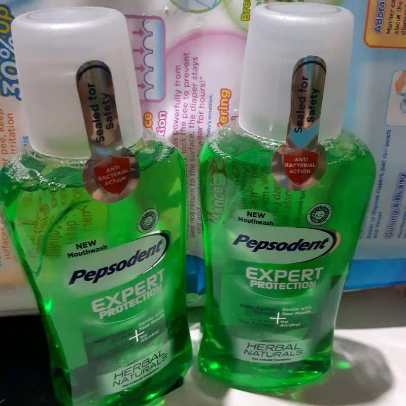 Jual Pepsodent Mouthwash Herbal Natural 300ml di Seller toko usaha baru ...