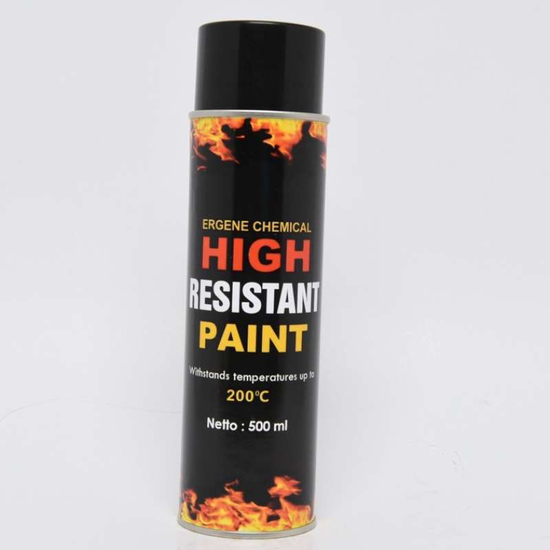 Jual ERGENE Heat Resistant Paint Spray 500ml - 200 derajat celsius ...