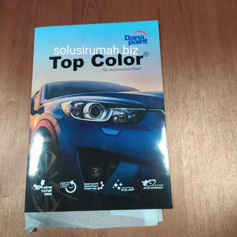 Jual Katalog Cat Top Color Danapaint Lembaran Nc Automotive Paint ...