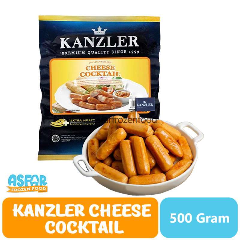 Jual Kanzler Cheese Cocktail 500 Gram di Seller Asfar Shop - Mustika ...