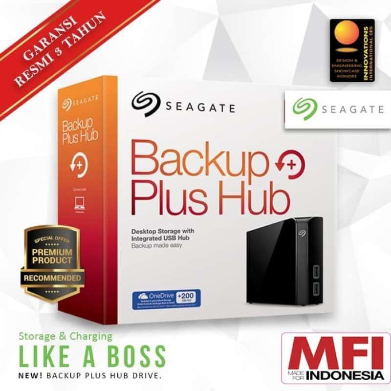 Jual Seagate Backup Plus Hub 14tb Desktop - Hardisk Eksternal / External Di Seller Trinity Plaza ...