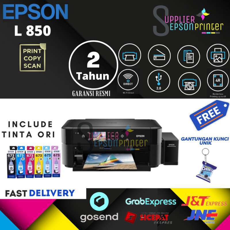 Jual printer epson l850 original epson di Seller Supplier Epson Printer ...