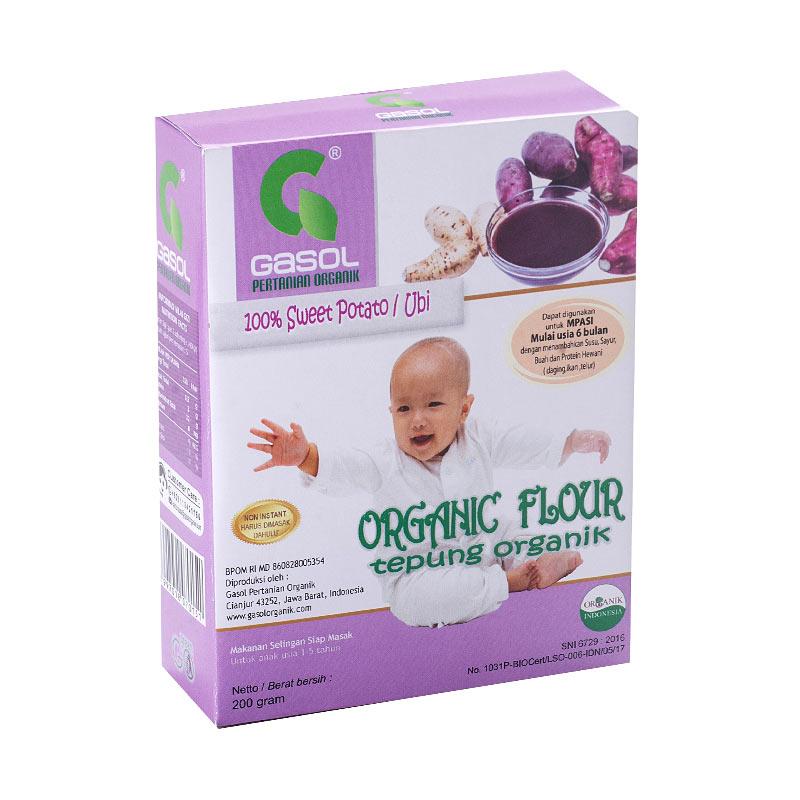 Jual Gasol Tepung Organik Ubi Makanan Bayi [200 g] di Seller Baby Wish ...