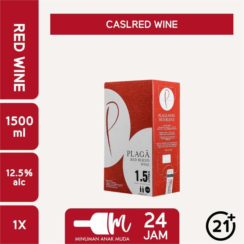 Jual Plaga Red Wine Cask 1.5 Liter di Seller Minuman Anak Muda Jakarta ...