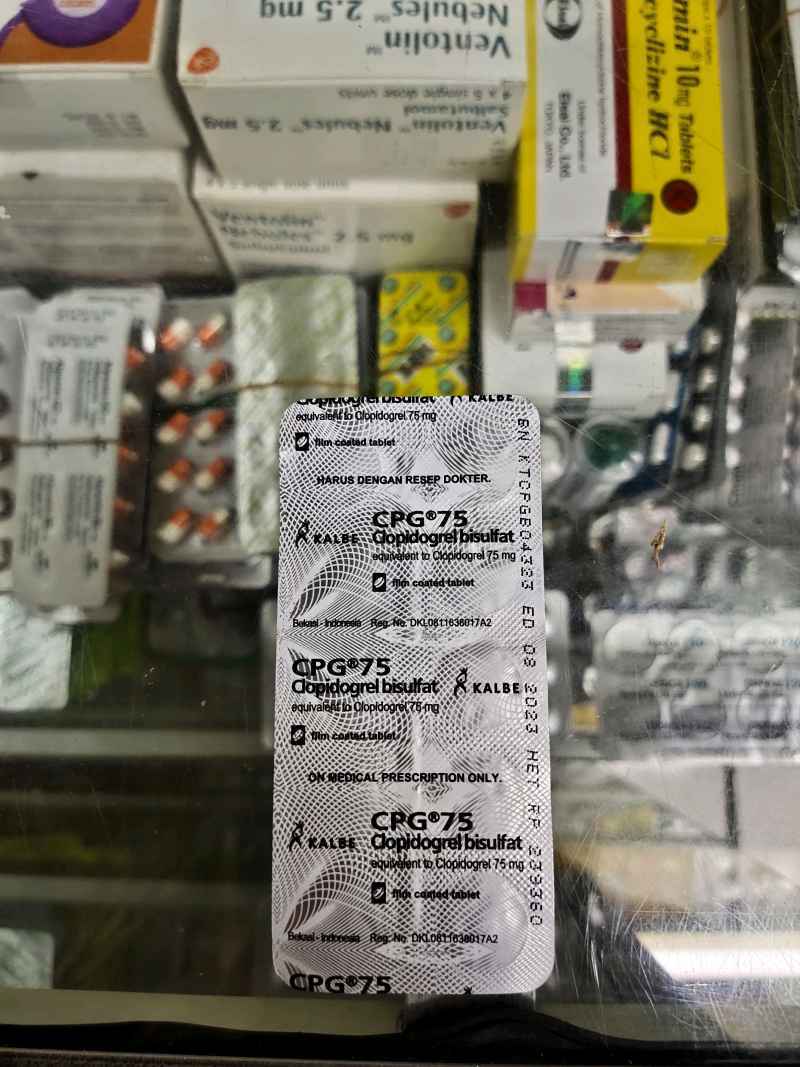 Jual Cpg 75mg original perstrip di Seller Uda gucci farmasi - Pal ...