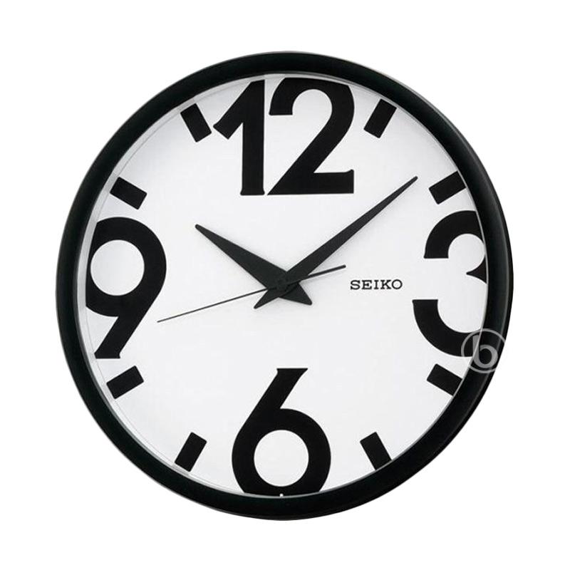 Promo Seiko QXA476A Quiet Sweep Wall Clock Jam Dinding - White [31 cm ...