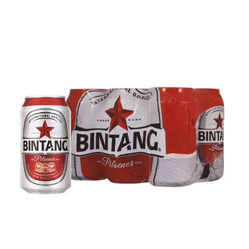 Jual Beer Bintang Pilsener Can 320ml Multipack 6 Can Di Seller Tipsy ...
