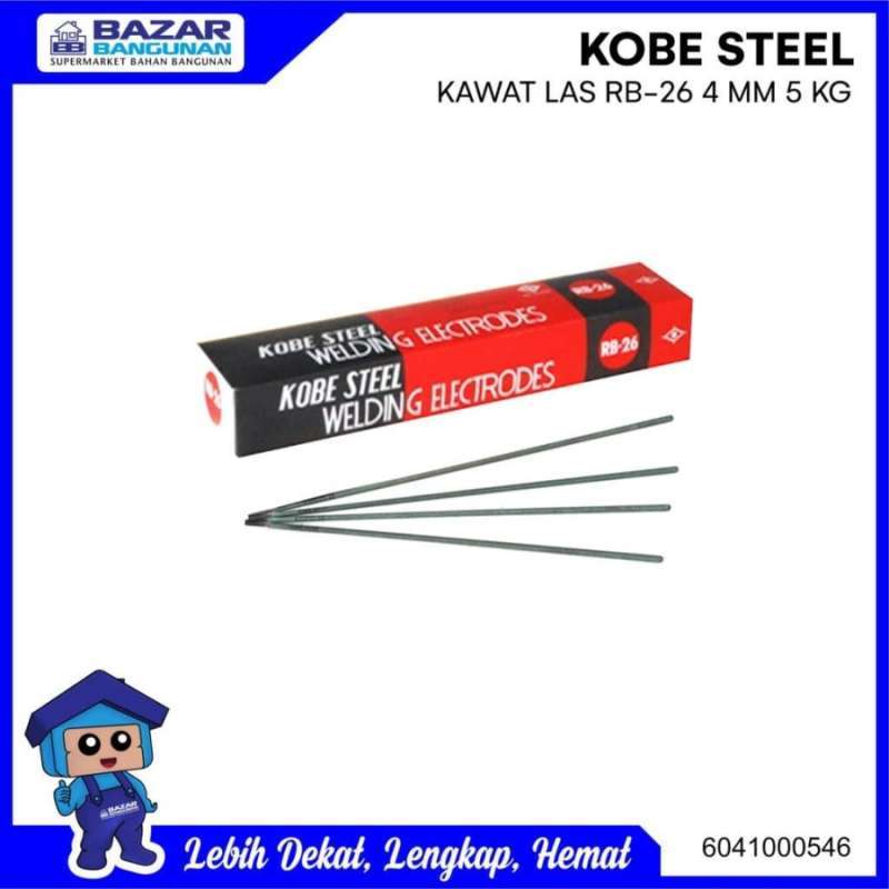 Jual Kawat Las Kobe 4 Mm Original Murah - Harga Diskon Juli 2024 | Blibli.com