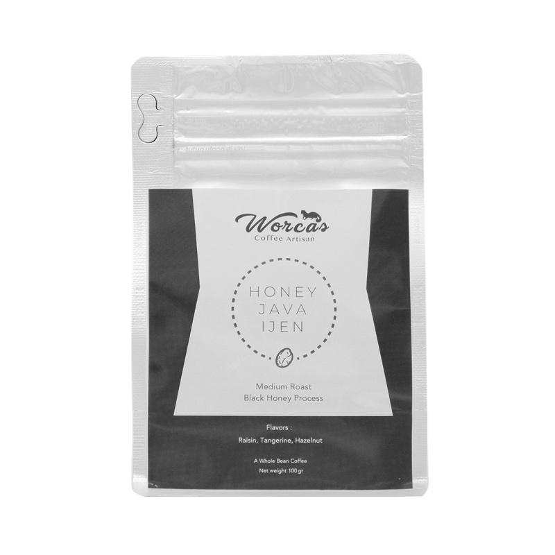 Jual Worcas Medium Roast Arabica Honey Java Ijen Kopi Bubuk [100 G] Di ...