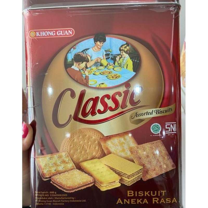 Promo Biskuit Kaleng / Khong Guan Classic Assorted Biskuit [600g ...
