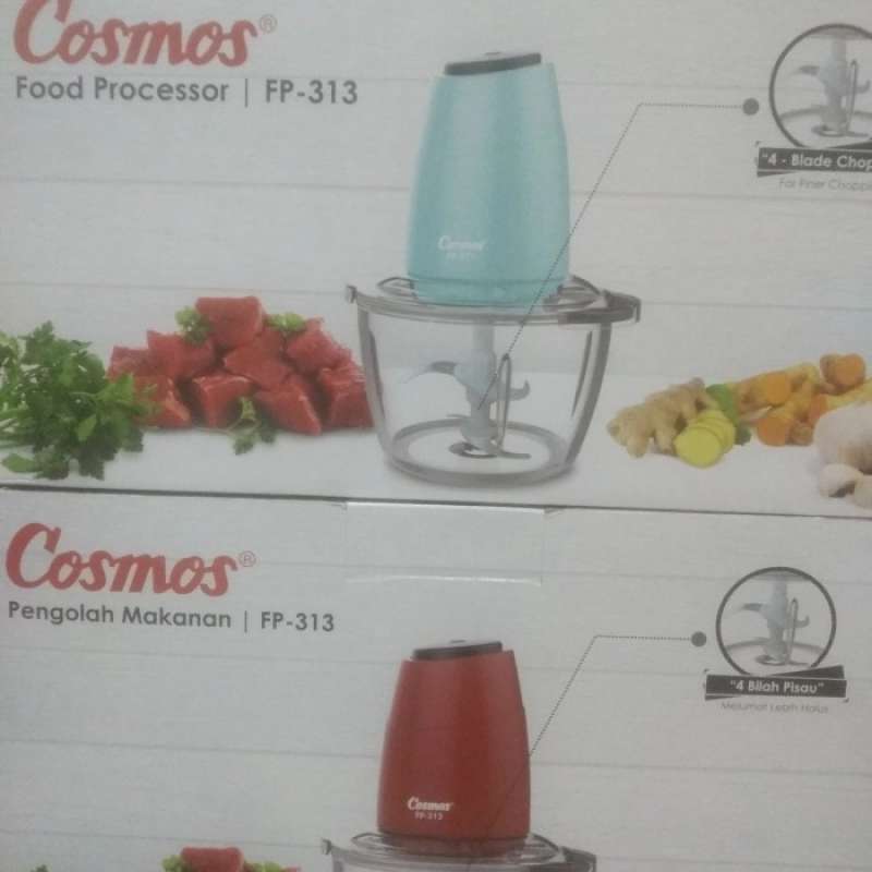 Promo cosmos cooper blender food Frosesor FP313 - Merah Diskon 9% di ...