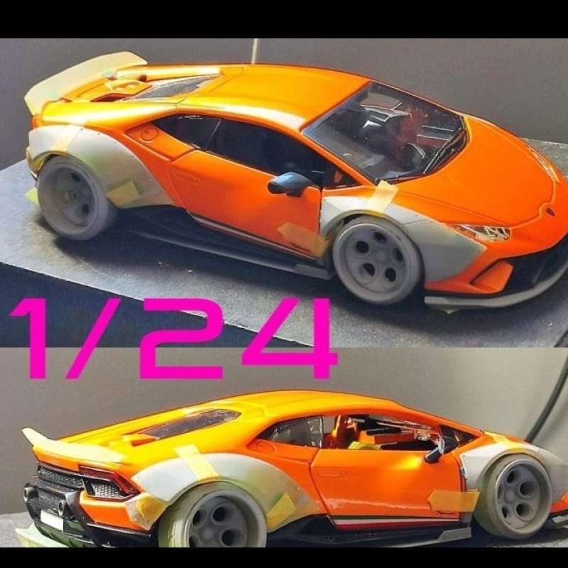 Jual Widebody Set For Huracan - Diecast Models And Rc Mokit Model Kit ...