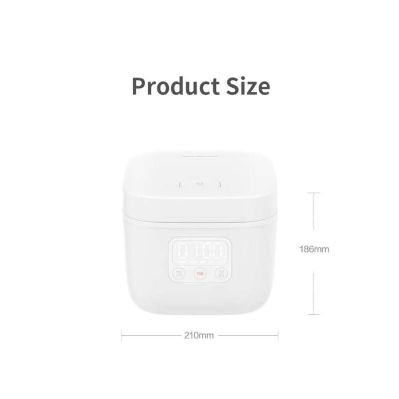 Jual Xiaomi Mijia Smart Mini Rice Cooker Listrik 1.6l Led Display Di ...