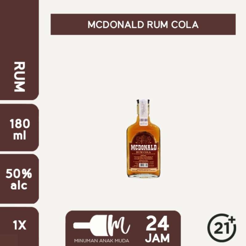 Jual Mcdonald Rum Cola Termurah - Harga Grosir Terupdate Hari Ini | Blibli