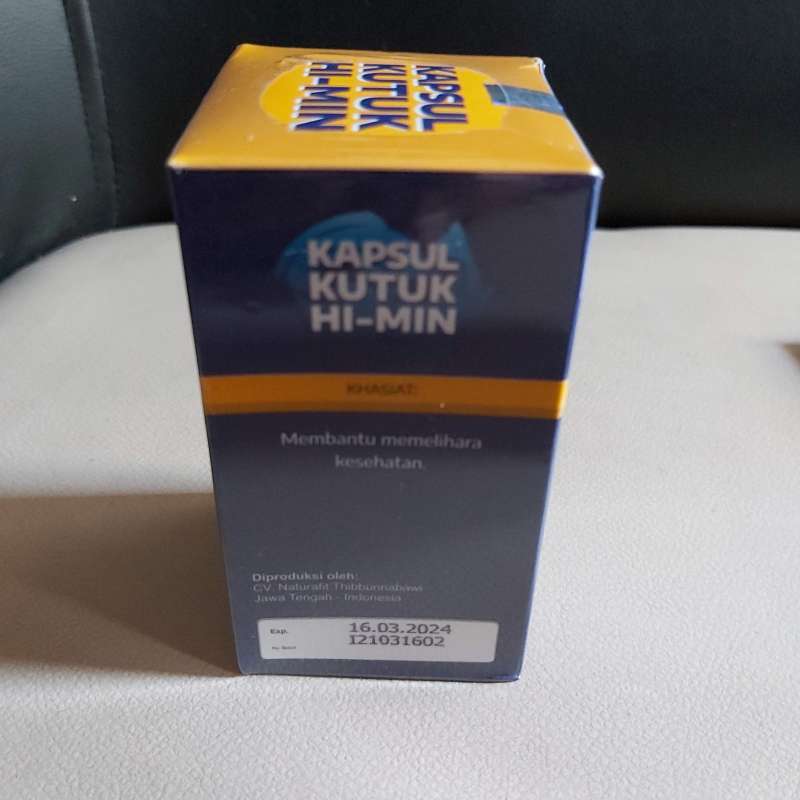 Jual Kapsul Kutuk Hi Min Isi 60 Kapsul Mempercepat Penyembuhan Luka ...