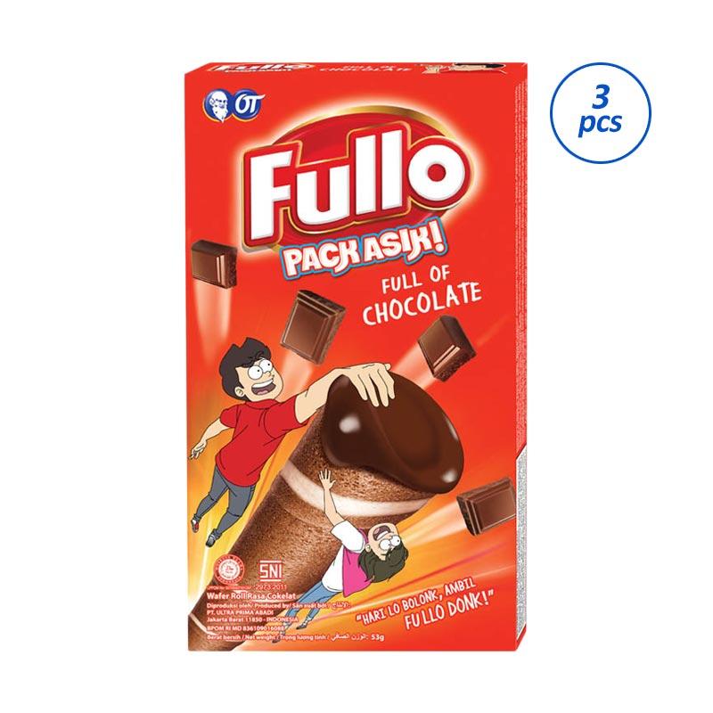 Jual FULLO Pack Asik Coklat Wafer Stick 53gr [Isi 3pcs] di Seller OT ...
