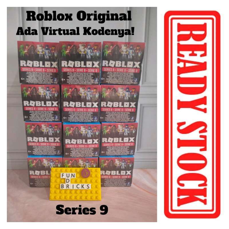 Jual Roblox Figure Series 9 Mystery pack Figures Assortment. box warna ...