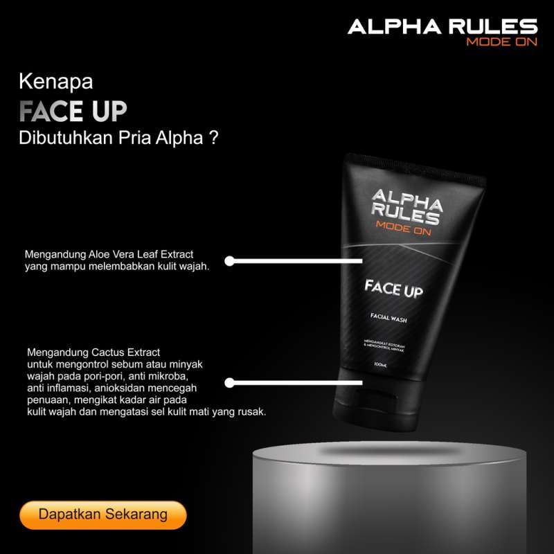 Jual ALPHA RULES Paket Bundling Full Body Contact + Face Up ORIGINAL By ...