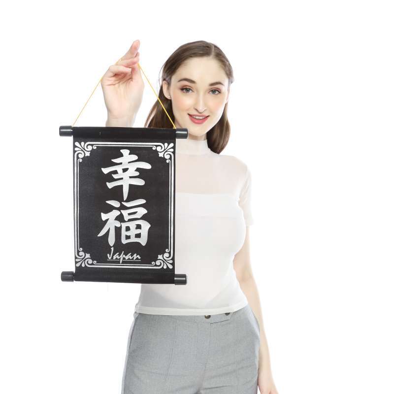 Promo Kanemochi TAPESRTY KOUFUKU Hiasan Dinding Kanji Design Japan Diskon 12% di Seller ...