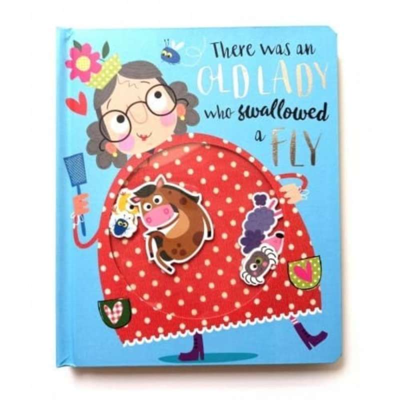 Jual There was an Old Lady who Swallowed a Fly Board Book di Seller ...