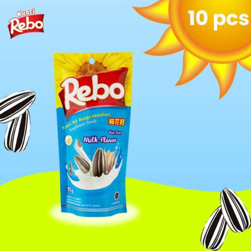 Jual Rebo Kuaci Super Milk 70 Gr 10 Pcs Di Seller Rastore Kota