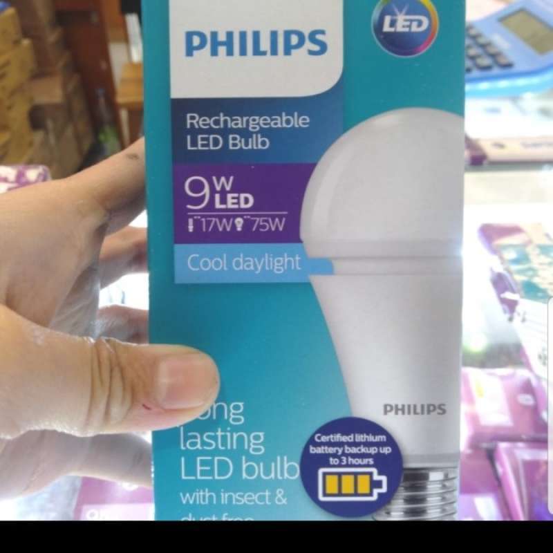 Jual BEST PROMO LAMPU LED PHILIPS EMERGENCY 9W 9 WATT COOL DAYLIGHT di ...