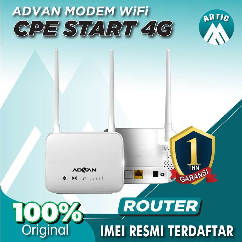 Jual Advan Modem WiFi Portable CPE Router Start 4G LTE 2000 mAh ...