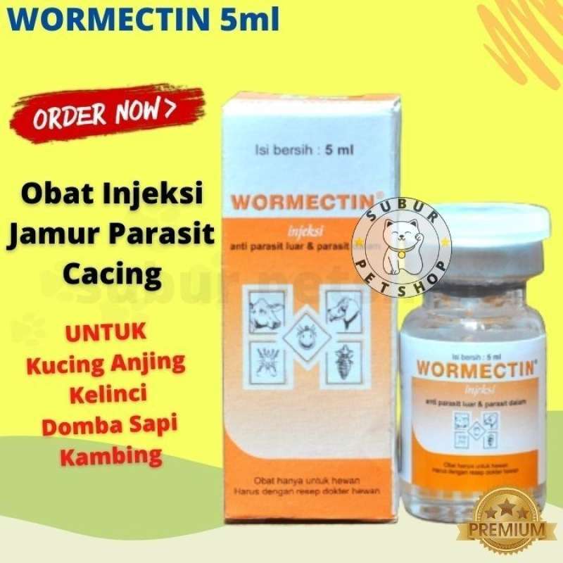 Jual Obat Injeksi Jamur Parasit Cacing Hewan Kucing Anjing kelinci ...