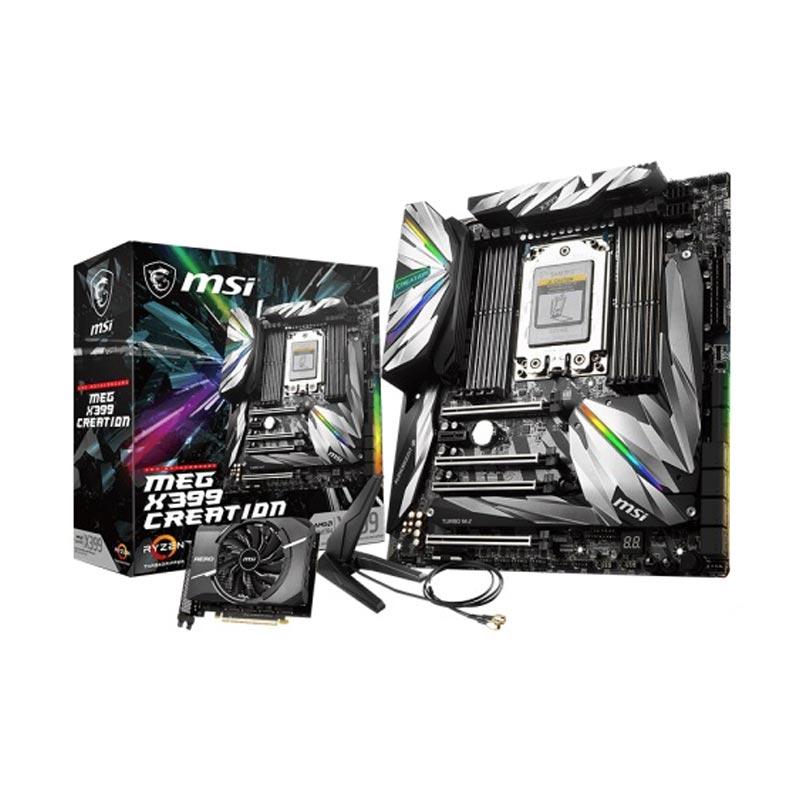 Jual Msi Meg X399 Creation Str4 Amd Motherboard Di Seller ...
