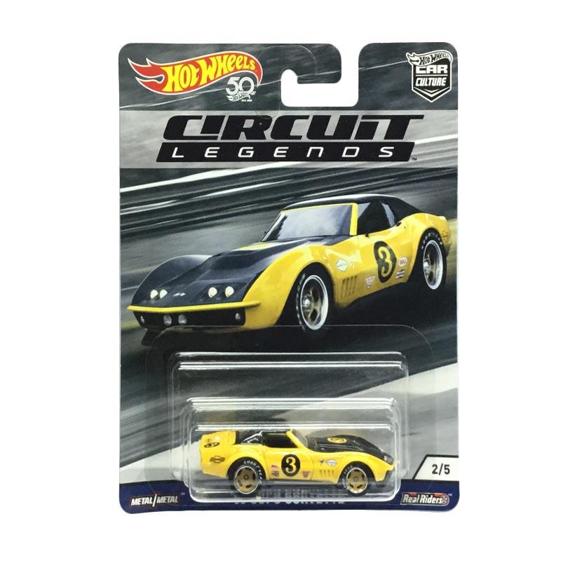 Jual Hot Wheels 69 Copo Corvette Circuit Legends 50th Years with Real ...