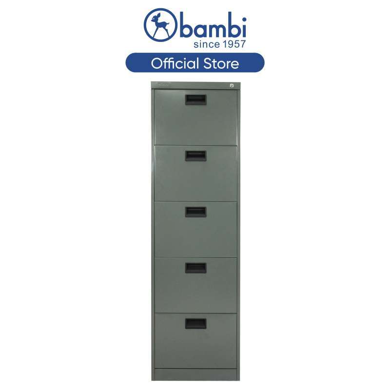 Promo Bambi Lemari Arsip Besi Filing Cabinet - LK-115 - 5 Laci Diskon ...