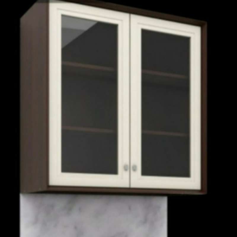 Jual RAK PIRING LEMARI GANTUNG DAPUR KITCHEN SET ATAS 2 PINTU di Seller ...