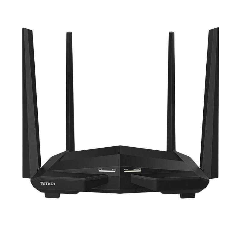 Jual Tenda AC10U AC1200 Smart Dual Band Gigabit Wifi Router - Hitam di ...